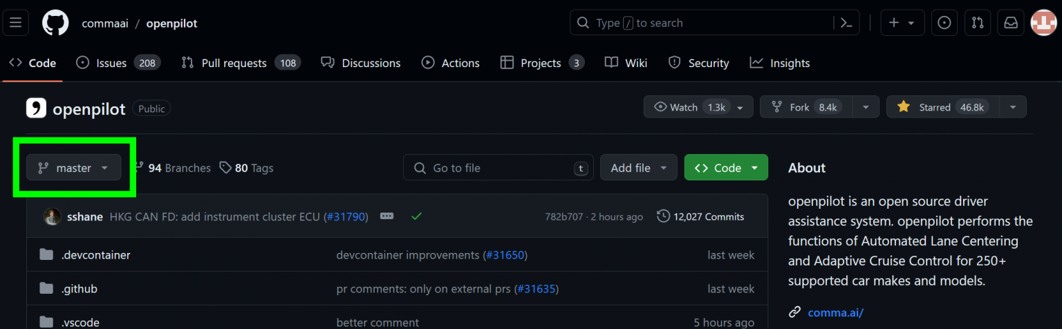 openpilot - installation guide - BKVtech