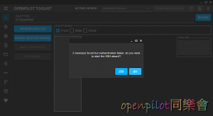 OpenPilotToolKit (OPTK) - Guide - BKVtech